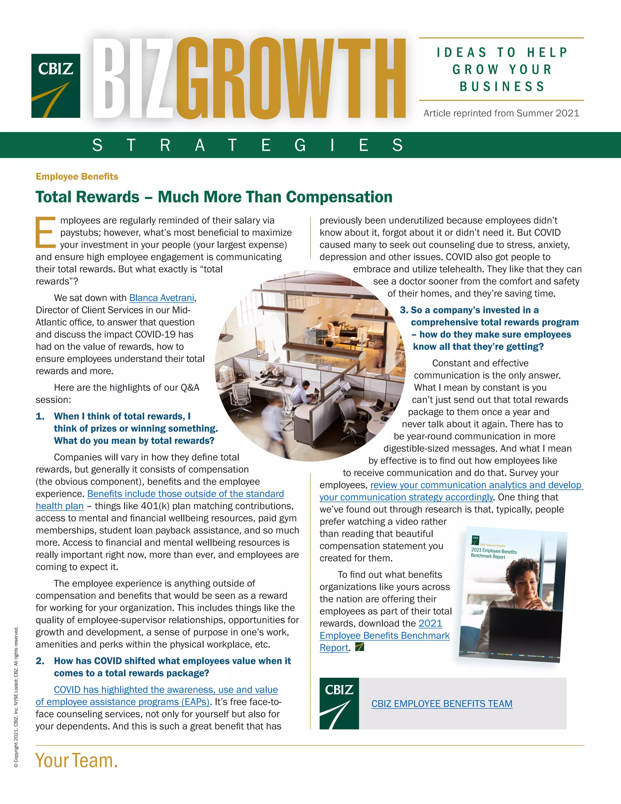 Total Rewards – Much More Than Compensation | PDF