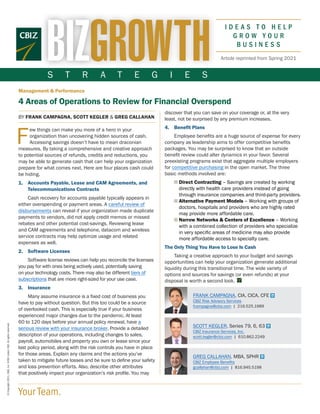4 Areas of Operations to Review for Financial Overspend | PDF | Free ...