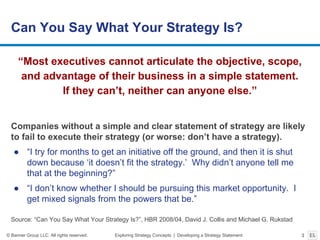 Developing Strategy Statements - an easy DIY framework | PPT
