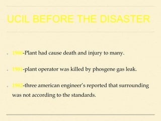 Bhopal gas tragedy | PPTX