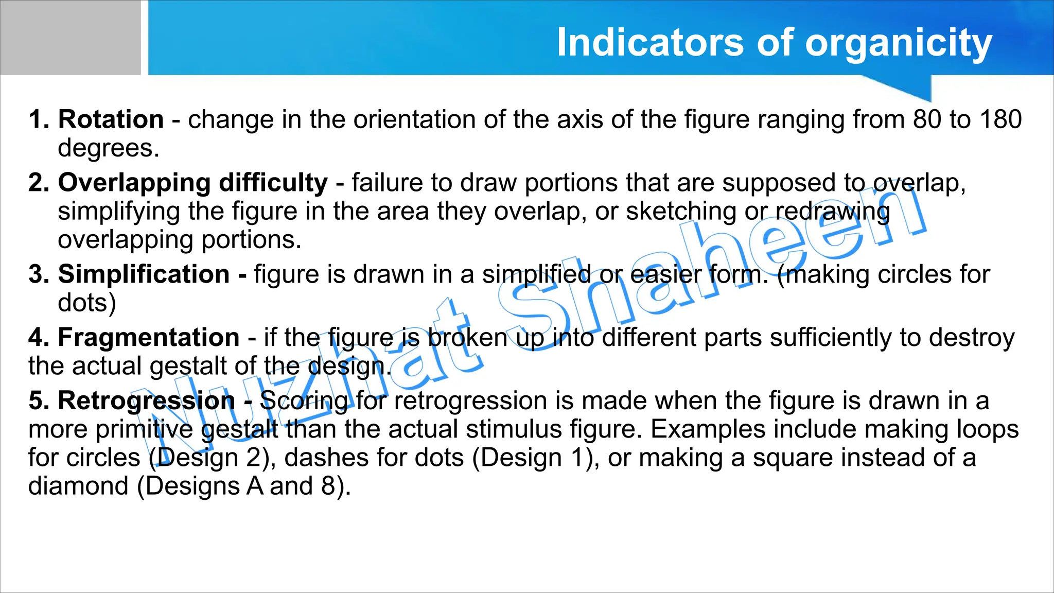 Benton Gestalt Test (A psychological Assessment Tool) | PDF