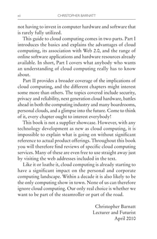 A Brief Guide to Cloud Computing | PDF