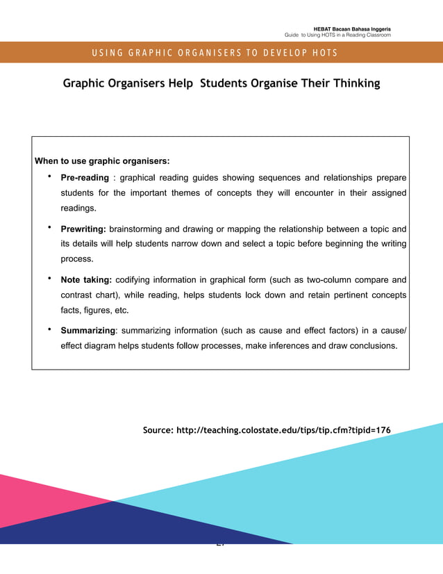 B) guide to using hots in a reading classroom | PDF