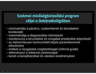 Radpeer és szakmai minőségkontroll | PDF