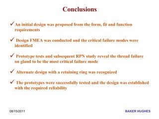 Design Reliability and Product Integrity on a Hydraulic Cylinder | PPT