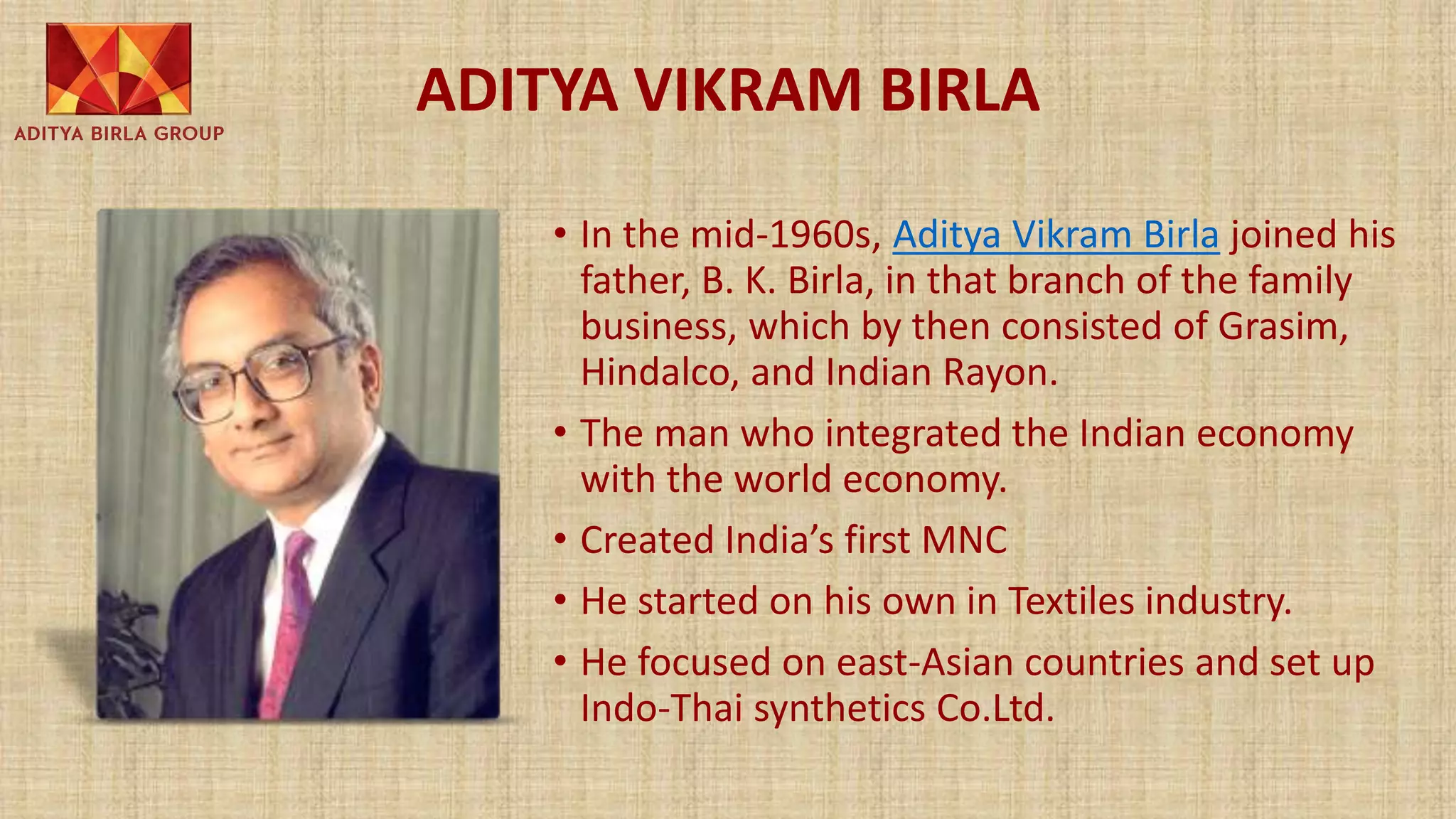 Aditya Birla Group | PPTX