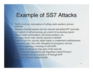 Philippe Langlois - SCTPscan Finding entry points to SS7 Networks ...