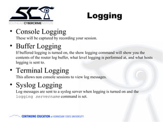 Cisco Router Security | PPT
