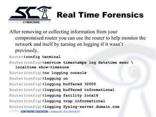 Cisco Router Security | PPT