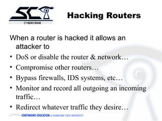 Cisco Router Security | PPT