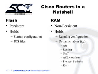 Cisco Router Security | PPT