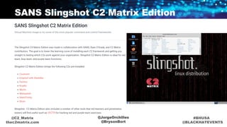 Blackhat 2020 Arsenal - C2 Matrix | PDF | Technology & Computing