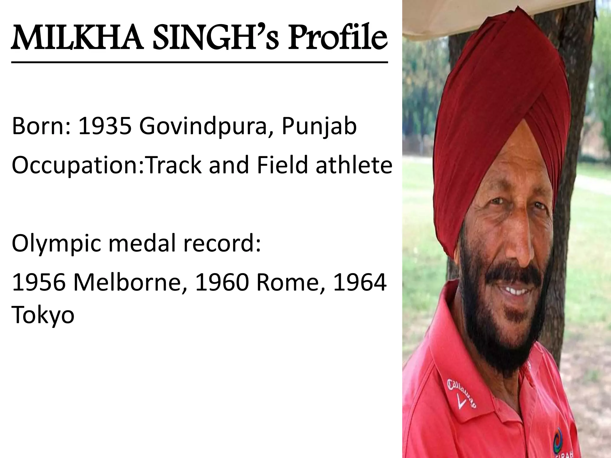 Bhaag Milkha Bhhag | PPTX