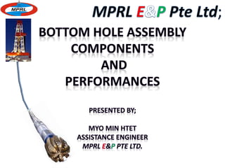 BHA components and performances | PPSX