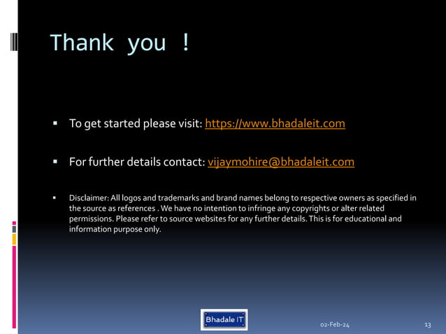Bhadale IT Intel and Azure Cloud Offerings | PDF | Cloud Computing ...