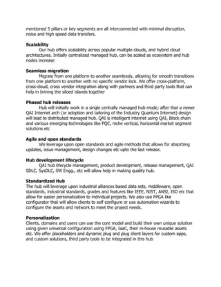 Bhadale QAI Hub - for multicloud, multitechnology platform | PDF | Free ...