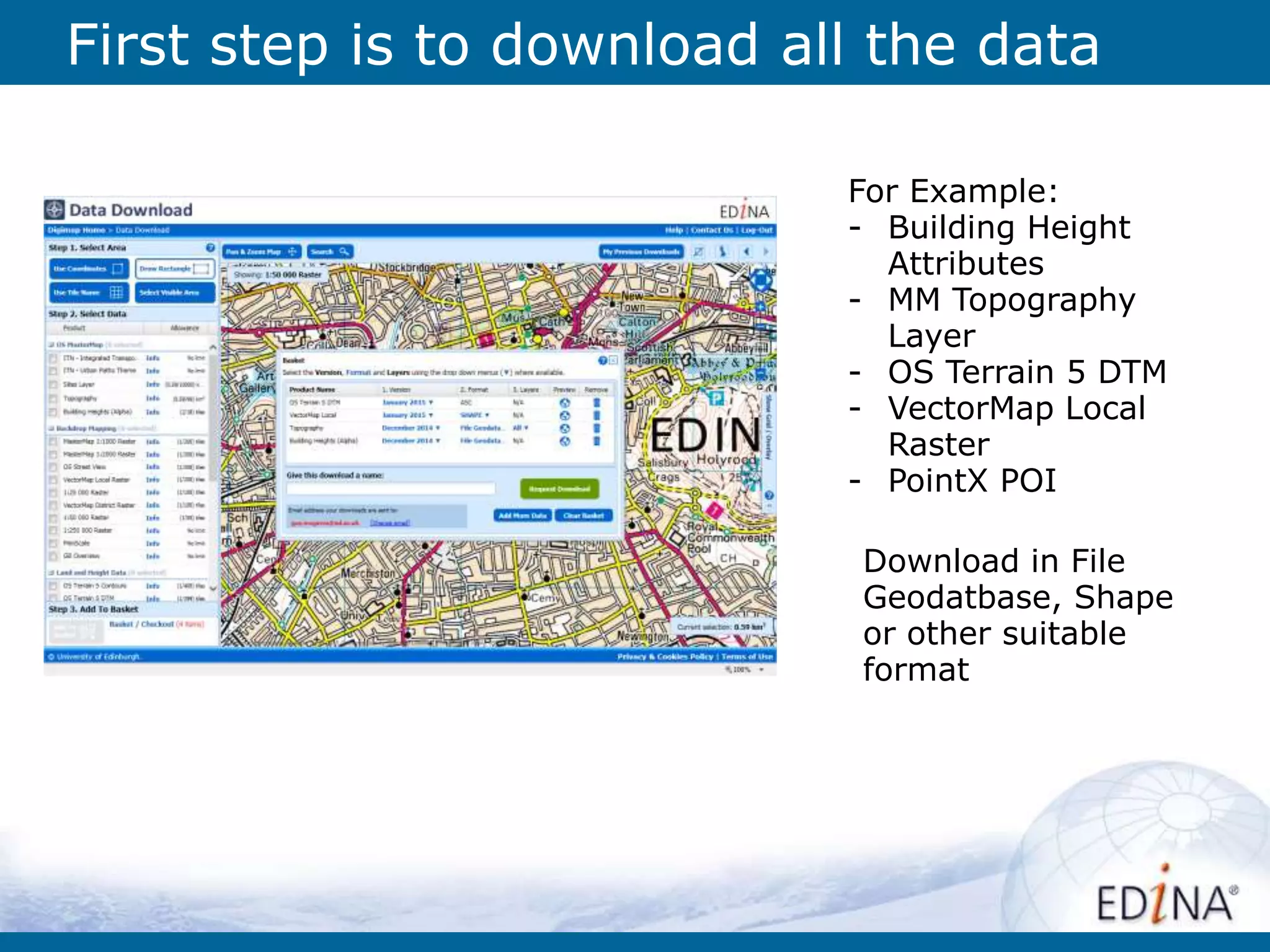 Using OS Building Height Attribute data from Digimap in ArcGIS Pro | PPTX | Geography | Science