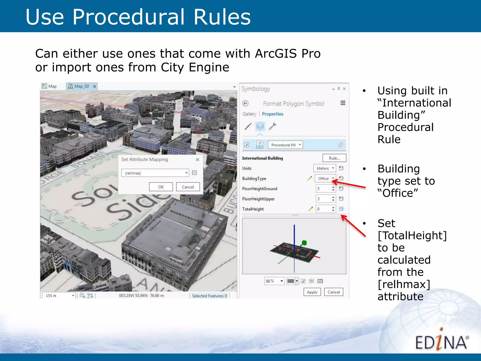 Using OS Building Height Attribute data from Digimap in ArcGIS Pro | PPTX | Geography | Science
