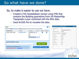 Using OS Building Height Attribute data from Digimap in ArcGIS Pro | PPTX