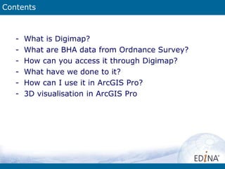 Using OS Building Height Attribute data from Digimap in ArcGIS Pro | PPTX