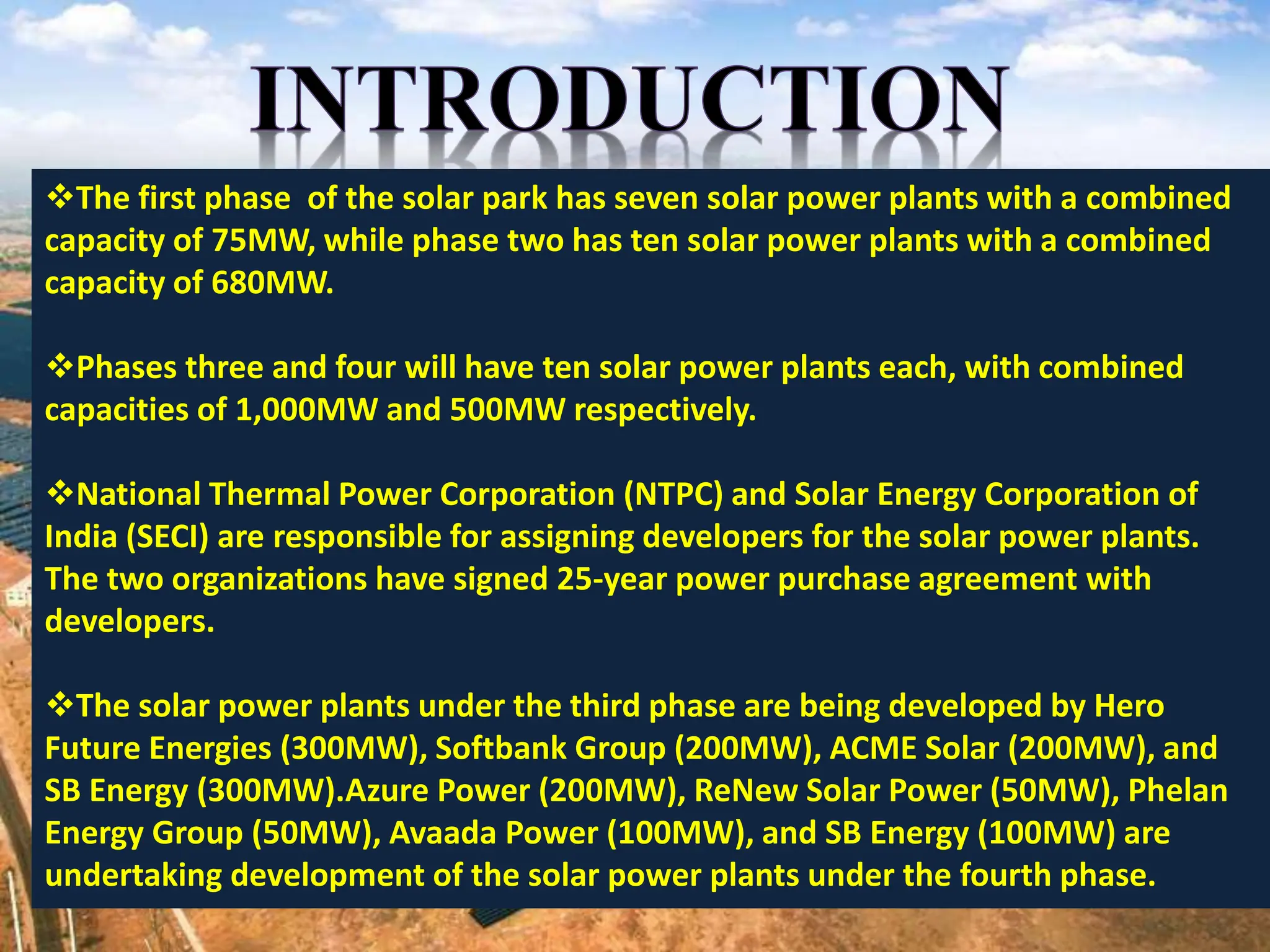 bhadla solar park.pptx world's largest solar park | PPTX