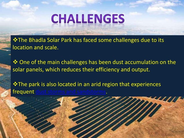 bhadla solar park.pptx world's largest solar park | PPTX