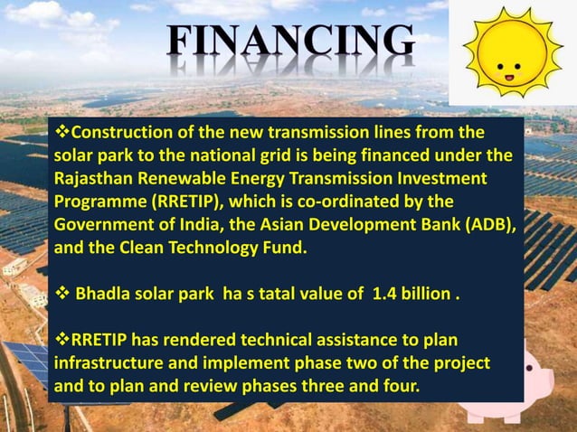 bhadla solar park.pptx world's largest solar park | PPTX