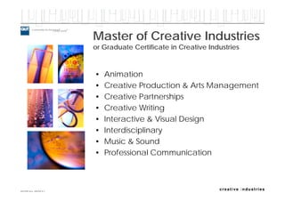 QUT Arts & Creative | PDF | Undergraduate Education | College Education