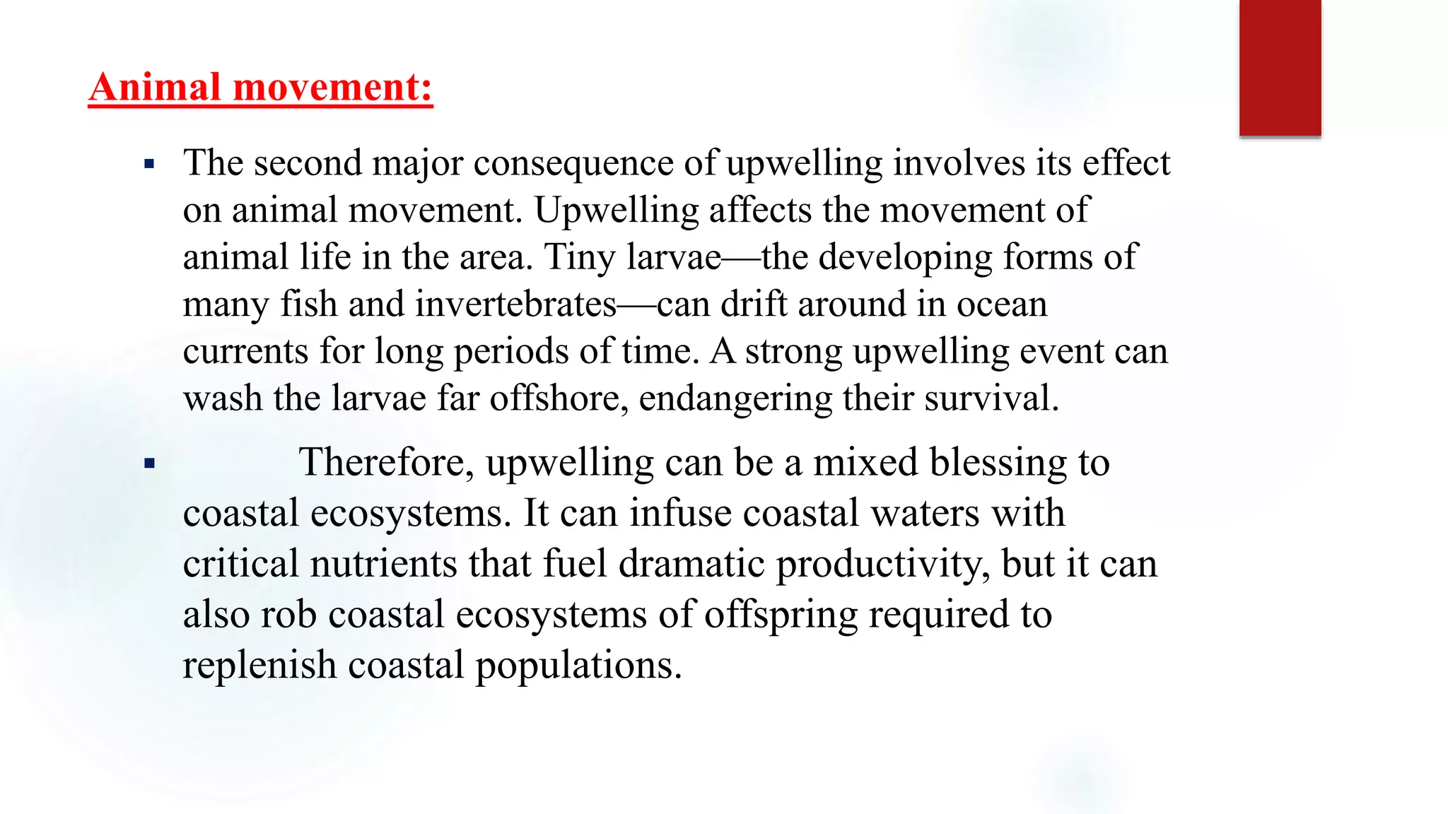 UPWELLING AND IT'S EFFECT ON FISHERIES | PPTX