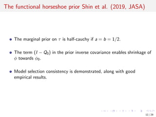 Deep Learning Opening Workshop - Horseshoe Regularization for Machine Learning in Complex and ...