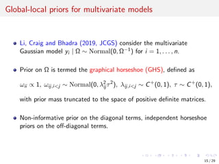 Deep Learning Opening Workshop - Horseshoe Regularization for Machine Learning in Complex and ...