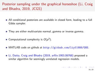Deep Learning Opening Workshop - Horseshoe Regularization for Machine Learning in Complex and ...