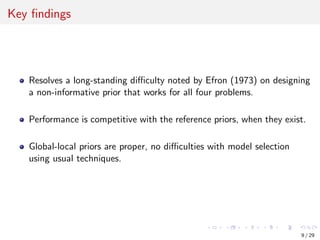 Deep Learning Opening Workshop - Horseshoe Regularization for Machine Learning in Complex and ...