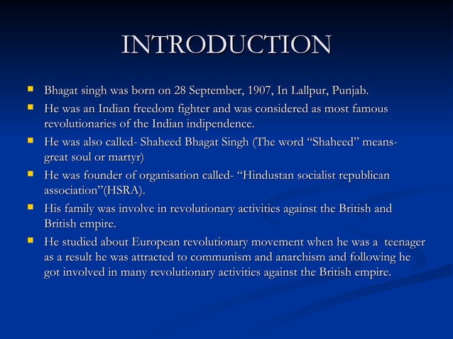 Bhagat Singh | PPT | Sikhism | Religion & Spirituality