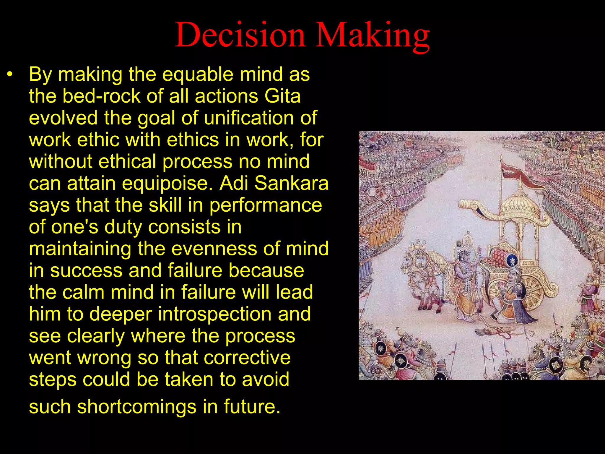 Bhagavad gita and management | PDF