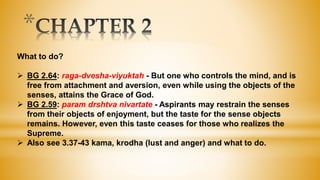 Bhagavad gita for beginners | PPTX