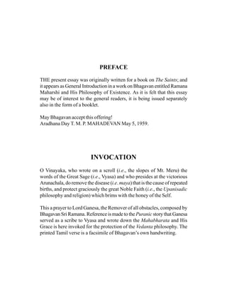 Bhagavan ramana | PDF