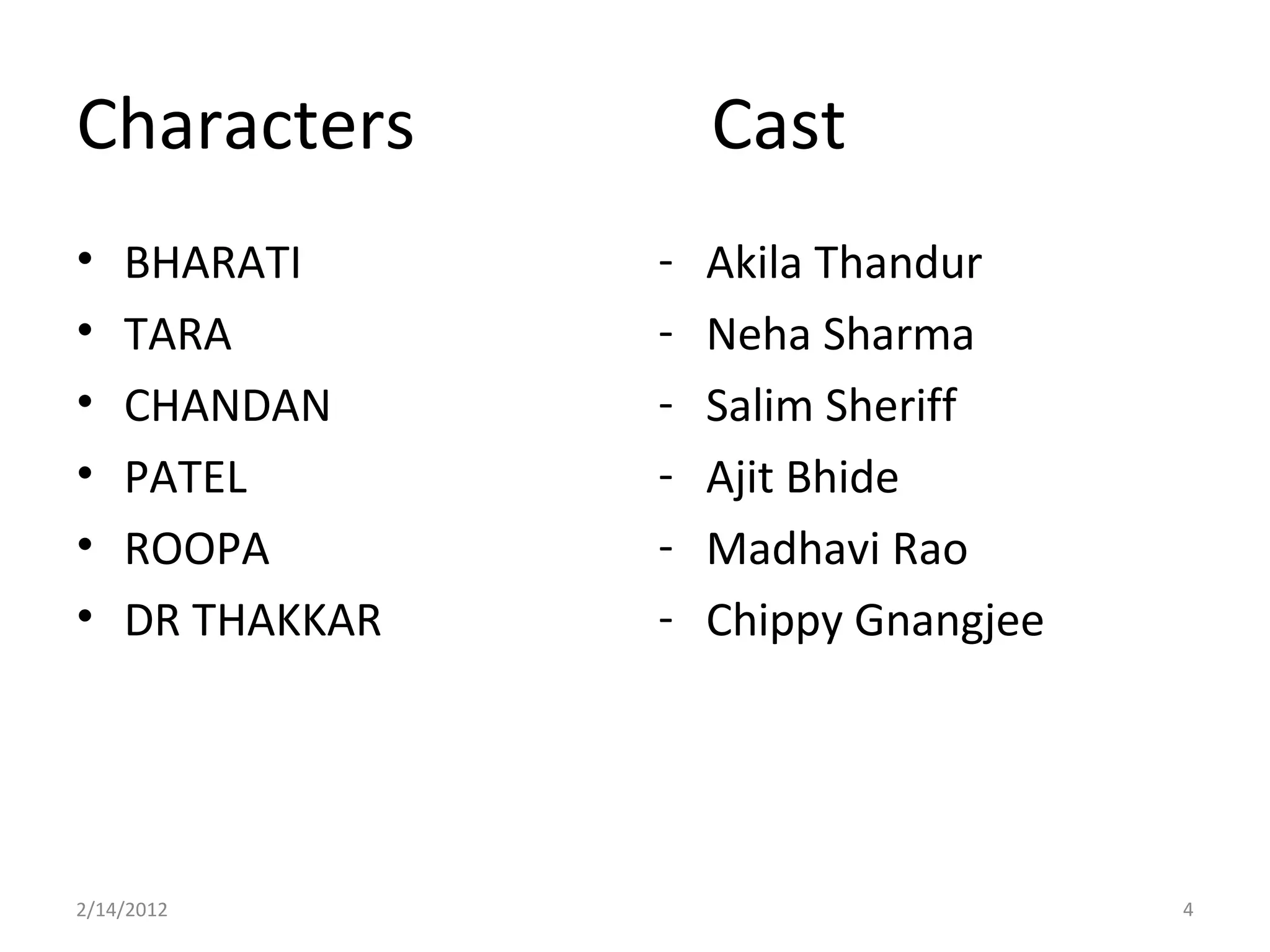 Tara : Technique and Style | PPT