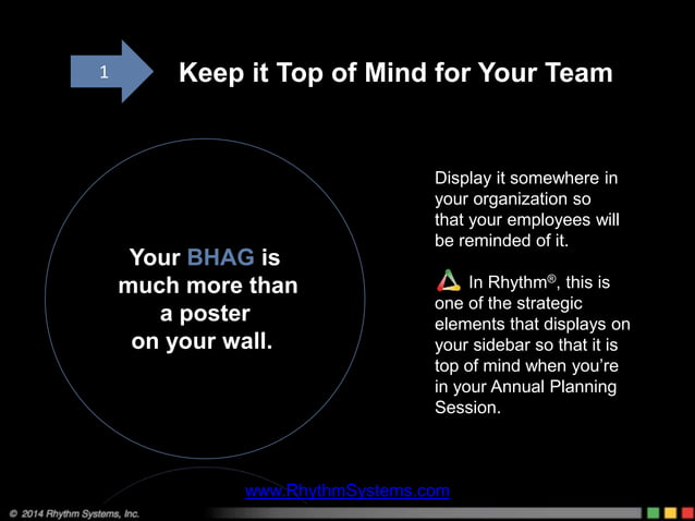 5 Ways To Bring Your BHAG To Life | PPTX