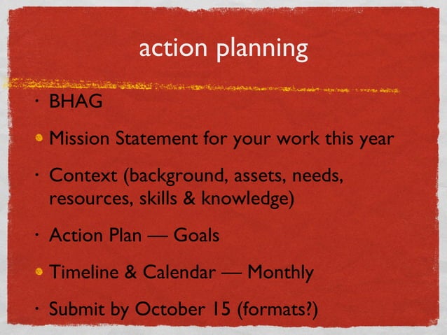 BHAGS: Big Hairy Audacious Goals | PPT | Business | Business and Finance