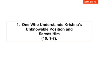 Bhagvad gita chapter 10 Revised (2021) Vibhuti-Vistara-Yoga- flowcharts ...
