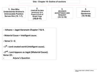 Bhagvad gita chapter 10 Revised (2021) Vibhuti-Vistara-Yoga- flowcharts ...