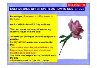 Bhagvad Gita chapter 12 , Flowcharts and Overview | PDF