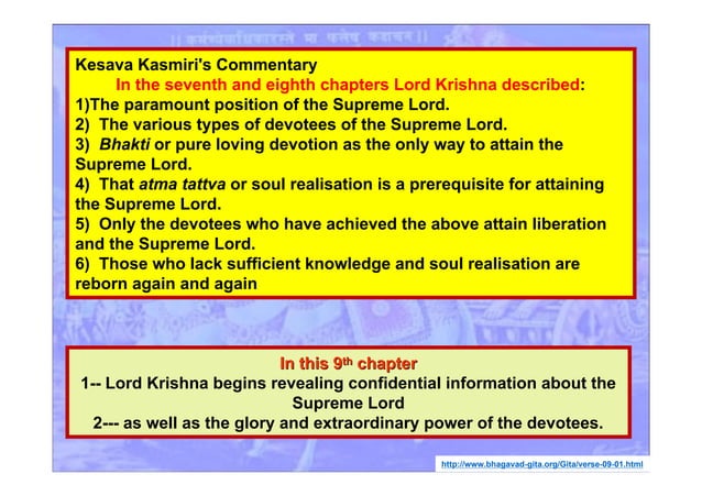 BHAGVAD GITA CHAPTER 9 FLOWCHARTS | PDF BHAGVAD GITA CHAPTER 9 FLOWCHARTS | PDF