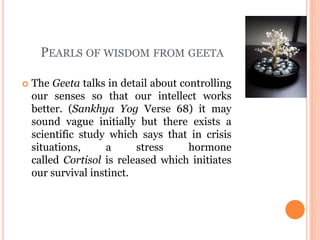 Bhagwad gita and its relation with Motivation | PPTX