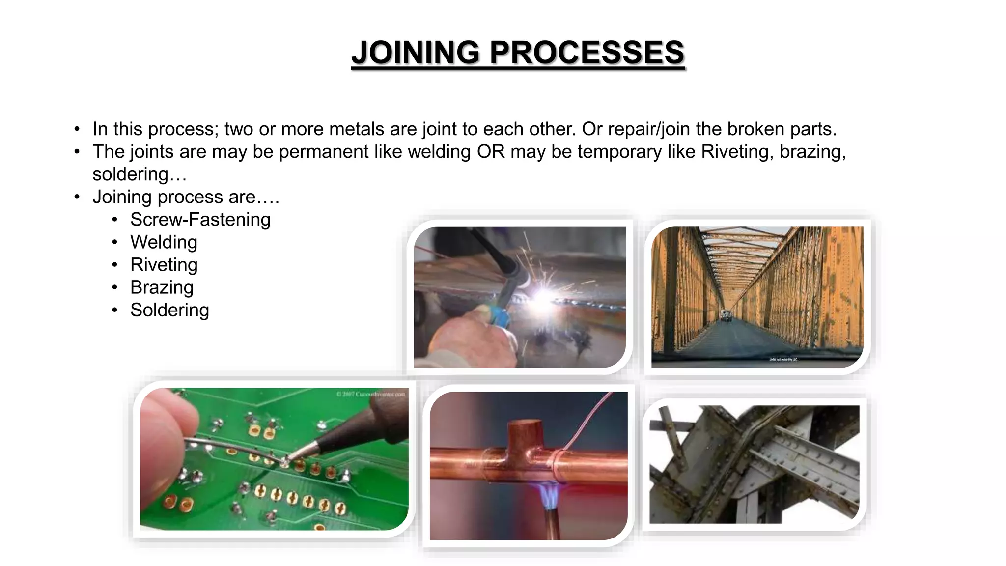 METAL JOINING PROCESS BY ANSH SHAH | PPT