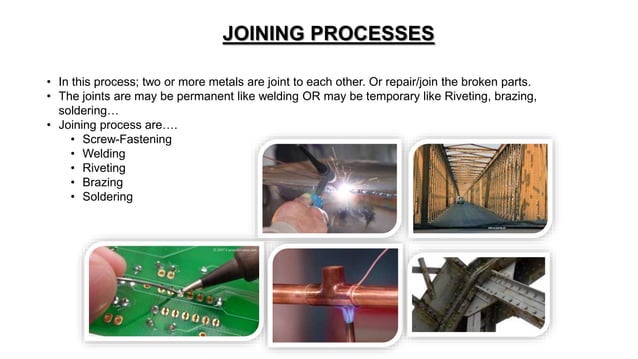 METAL JOINING PROCESS BY ANSH SHAH | PPT