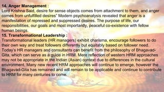 Bhagwat gita management lessons from gita | PPTX