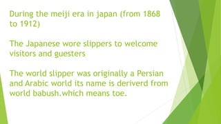 Digital slipper | PPTX