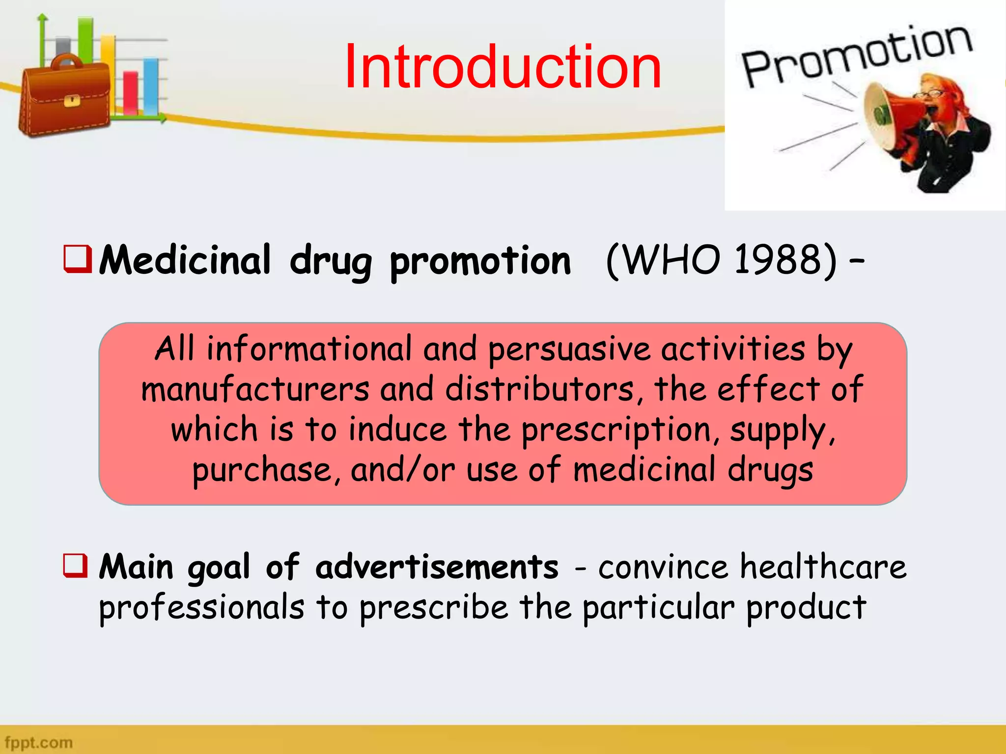 Promotional drug literature | PPT